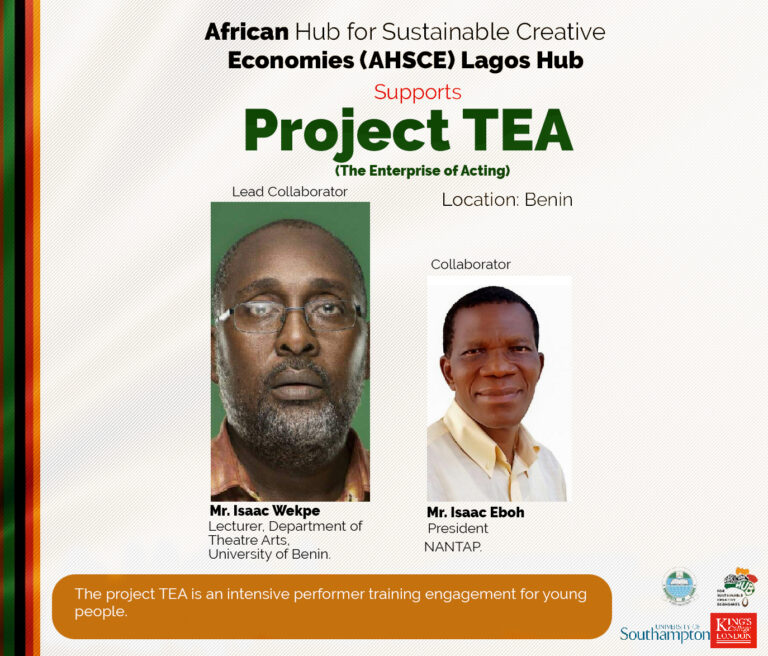Project TEA – Creative Economies Africa